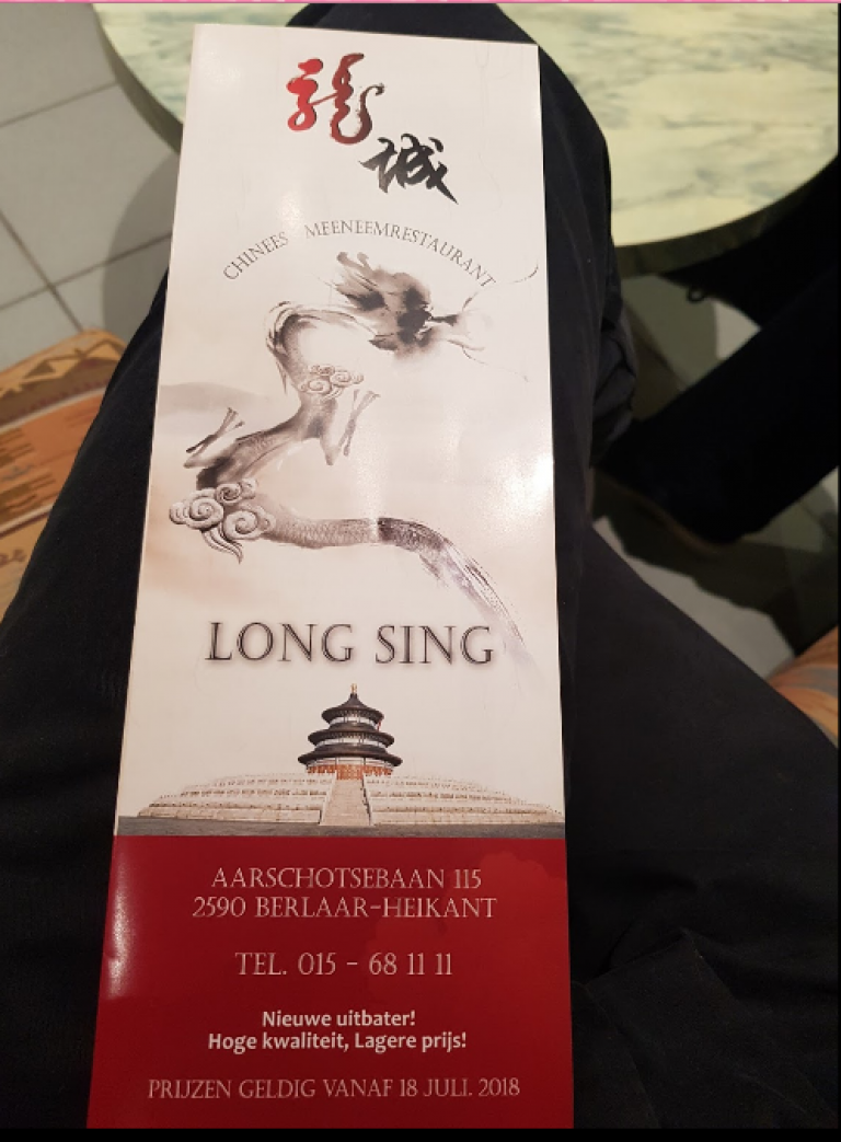 Long Sing - Afhaalchinees.be